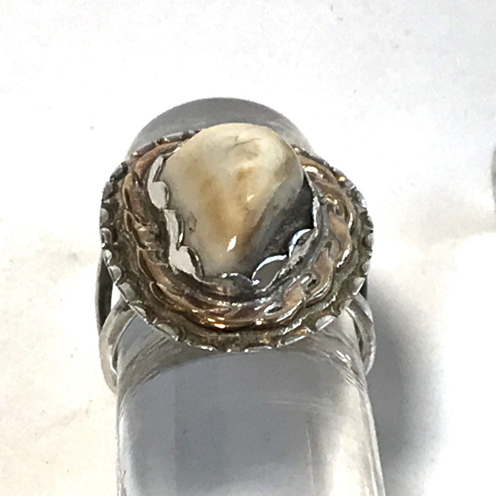Elk Ivory rings selection as presented by Teton Art Gallery