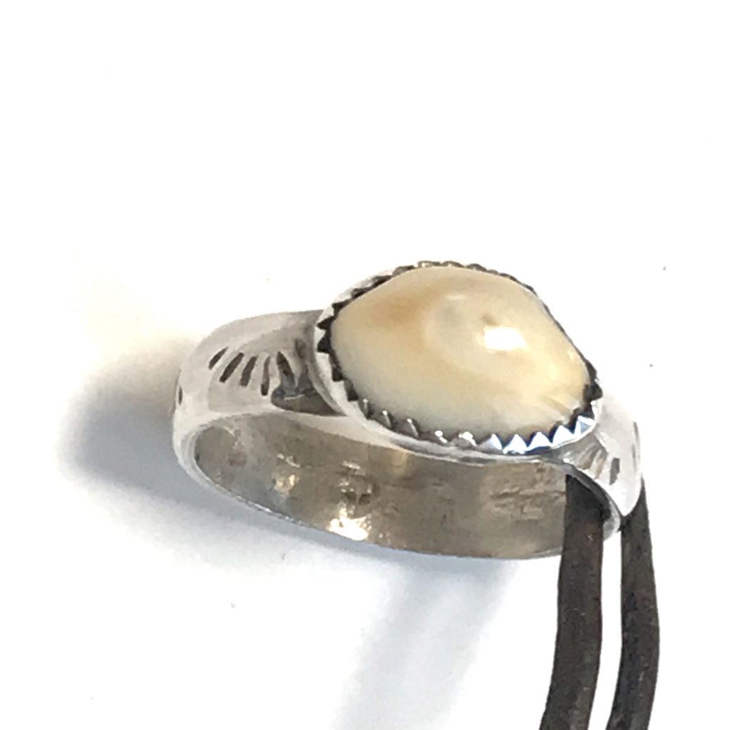Elk Ivory rings selection as presented by Teton Art Gallery